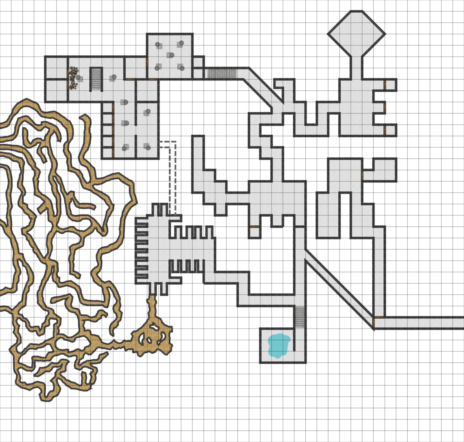 Examples – Dungeon/Battlemat – Worldographer: RPG Map Software