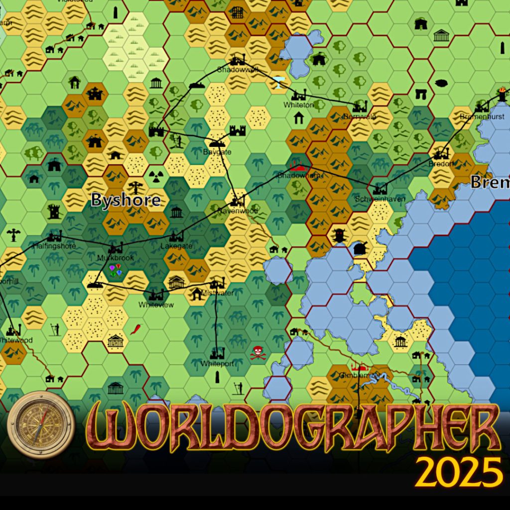2025 Publicity Pack – Worldographer: RPG Map Software