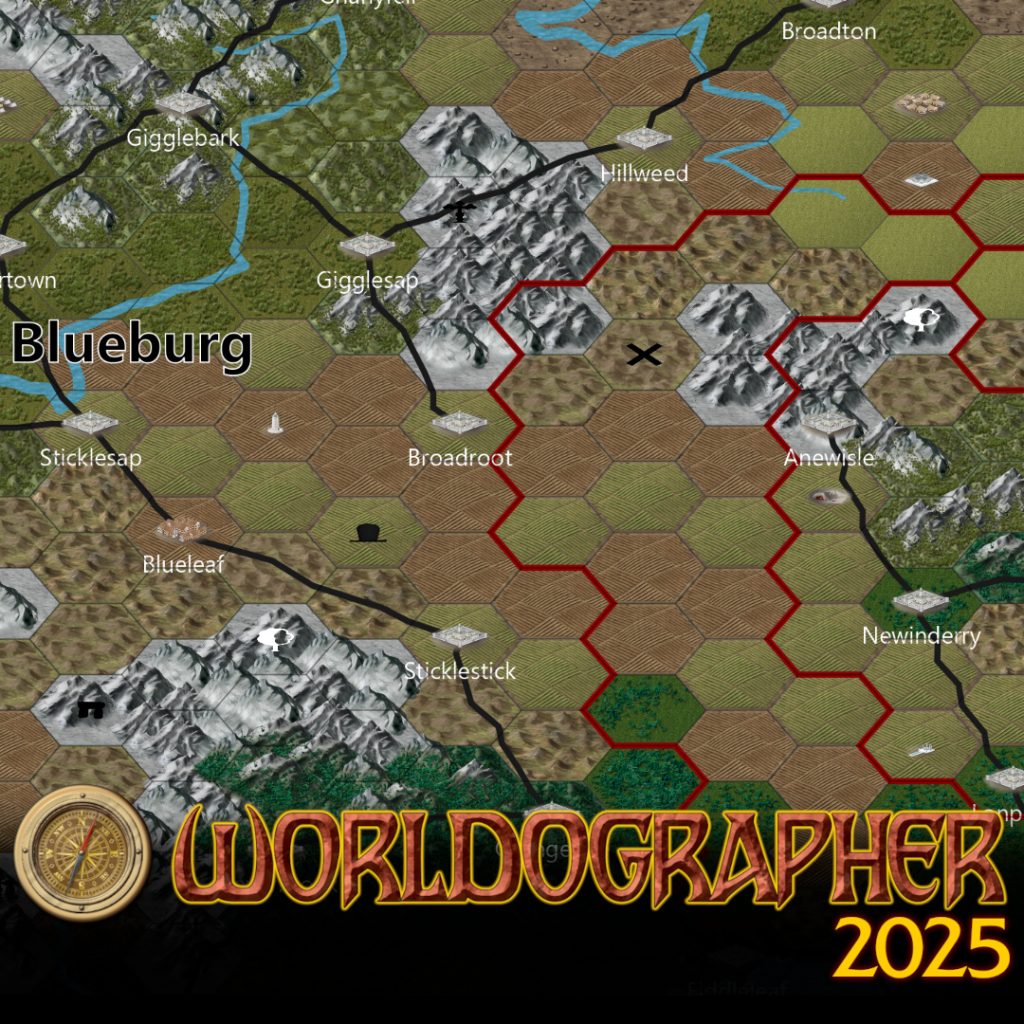 2025 Publicity Pack – Worldographer: RPG Map Software